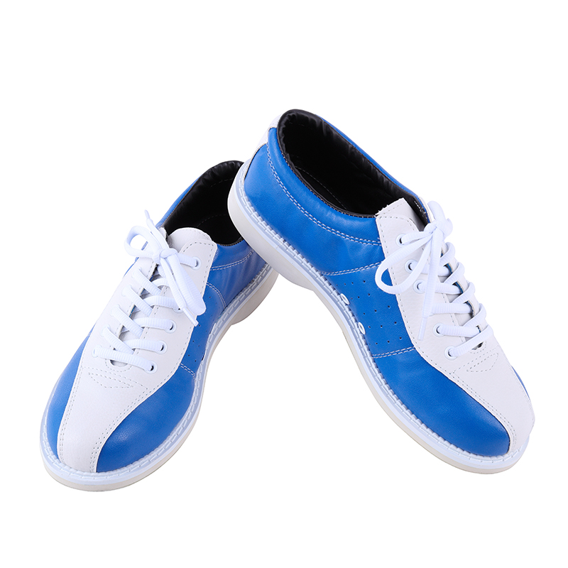 Blue premium men’s bowling shoes