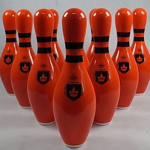Durable and certified bowling pins