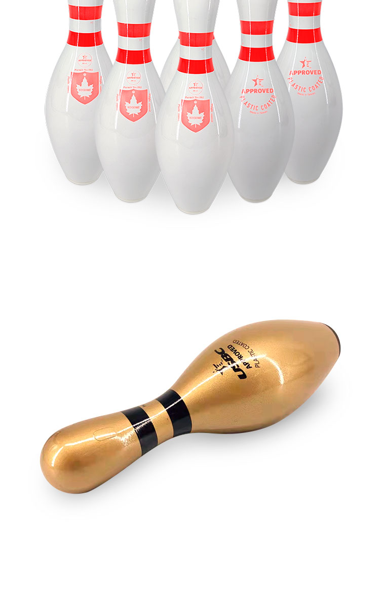 High quality indoor adult glossy bowling pins