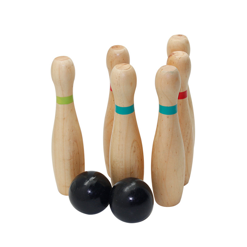 High quality wooden bowling pins