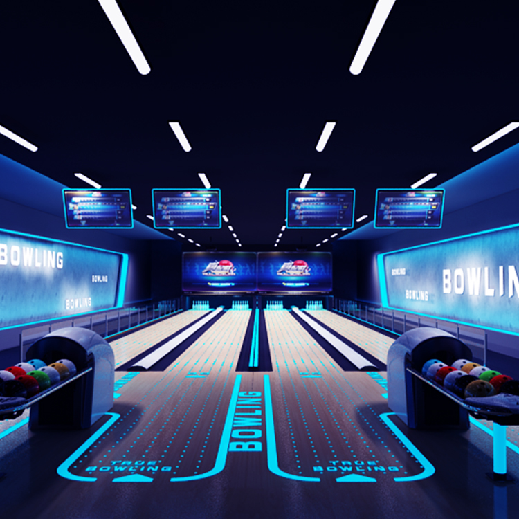 New technology smart bowling lane