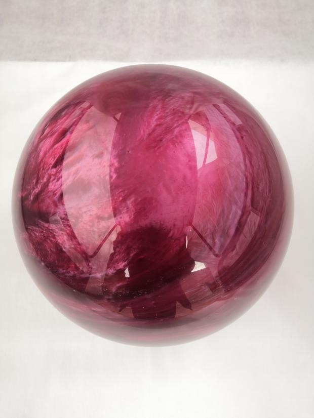 Top standard red bowling ball